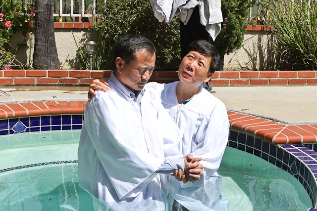 Easter Baptism Ceremony