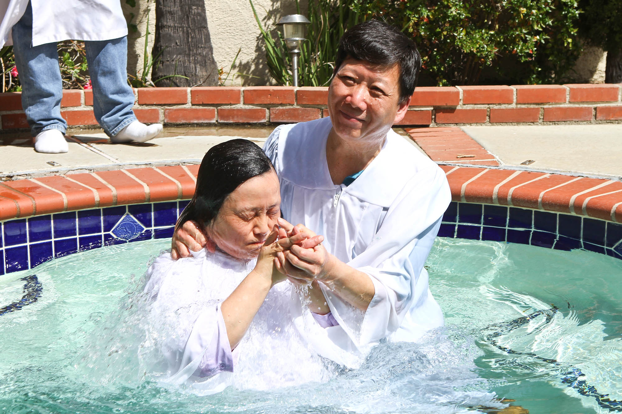 Easter Baptism Ceremony